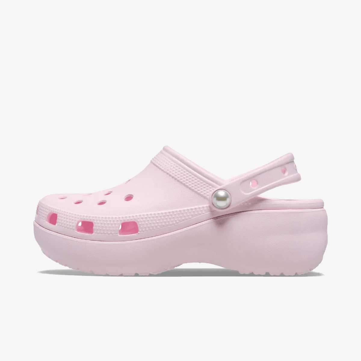 Classic platform pearl clog