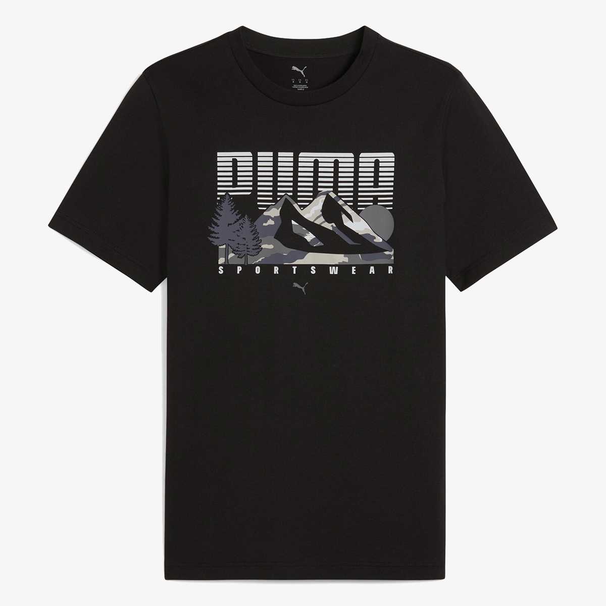 Puma graphics mountain tee
