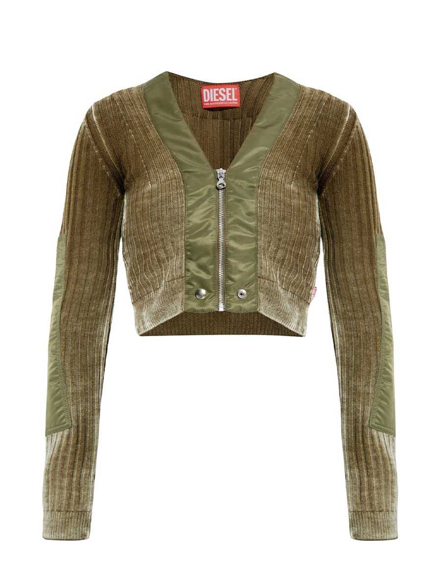 Diesel - crop fit ženski džemper