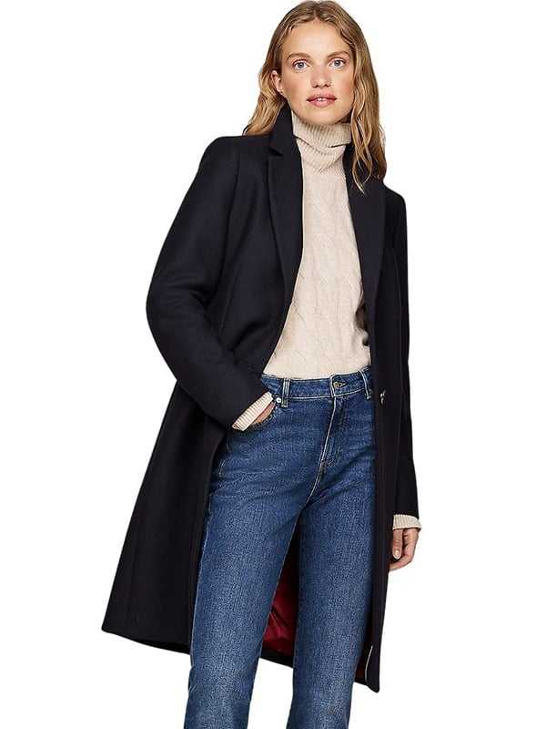 Tommy hilfiger - teget ženski kaput