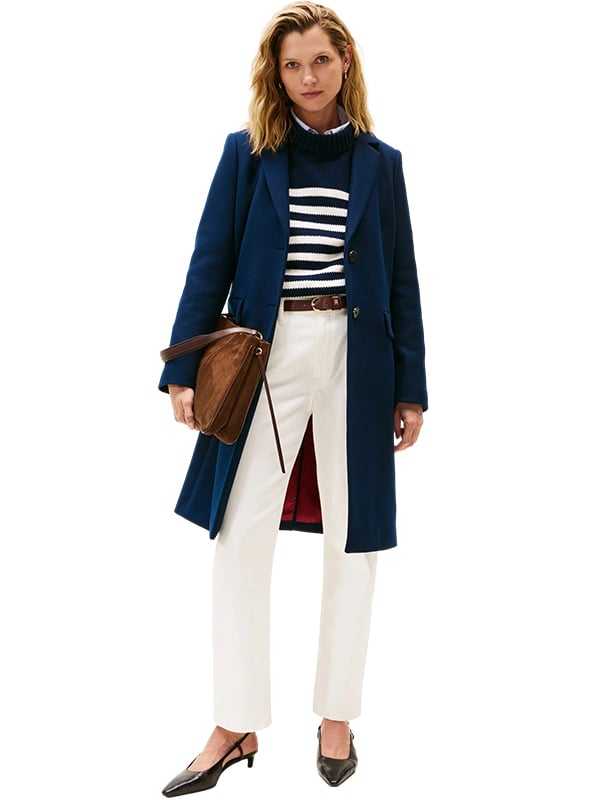 Tommy hilfiger - teget ženski kaput